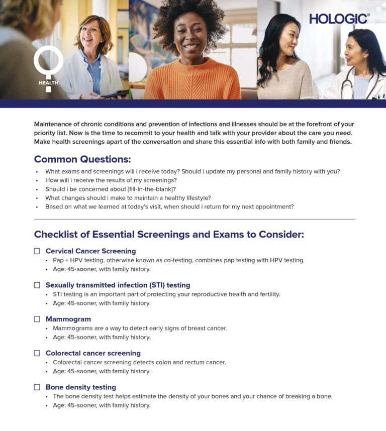 What to Ask Your Doctor About Health Screenings | KCM