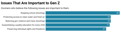 The 5 National Issues That Gen Z Cares Most About