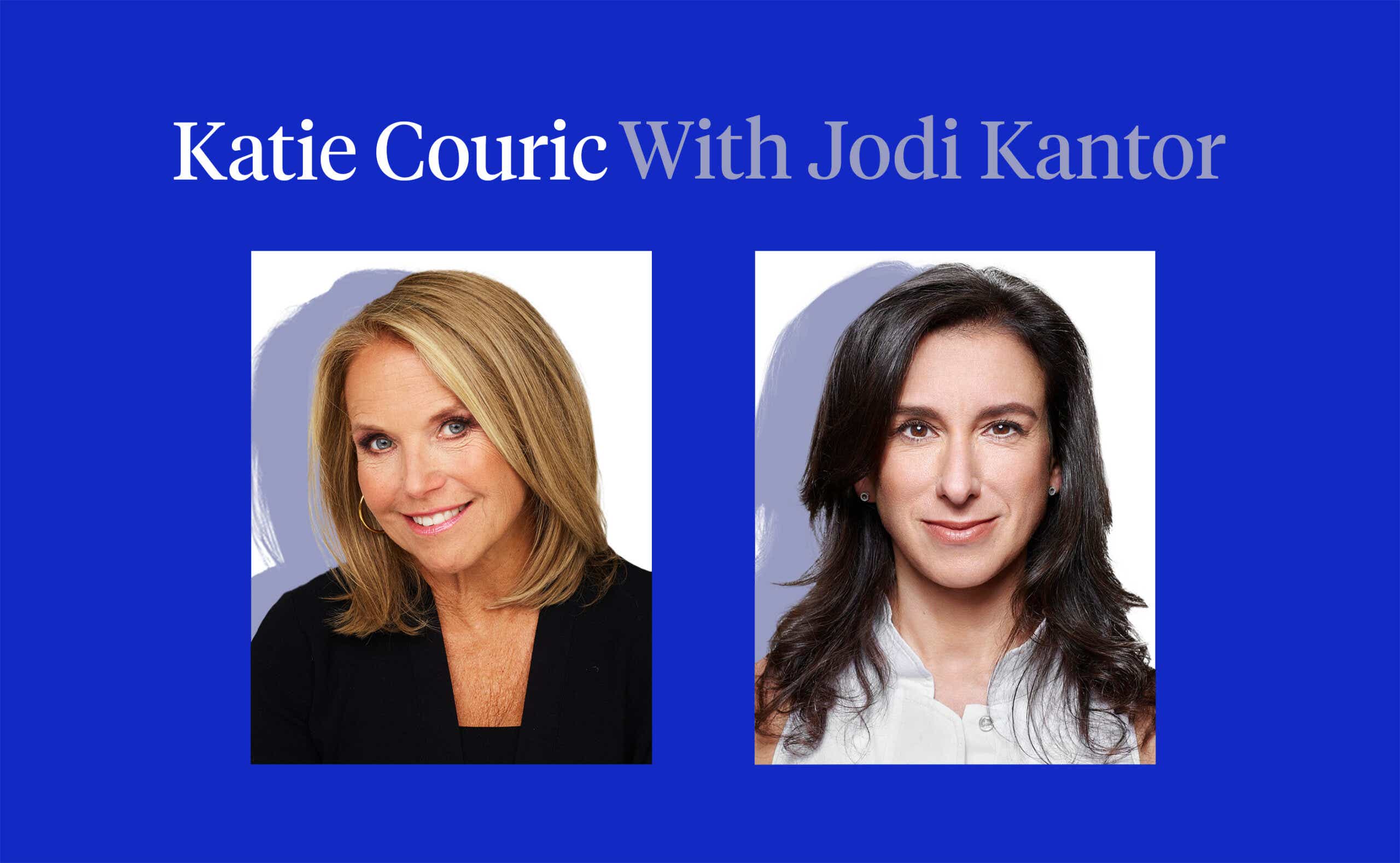 Journalist Jodi Kantor Interviews Katie Couric About the Art of Memoir