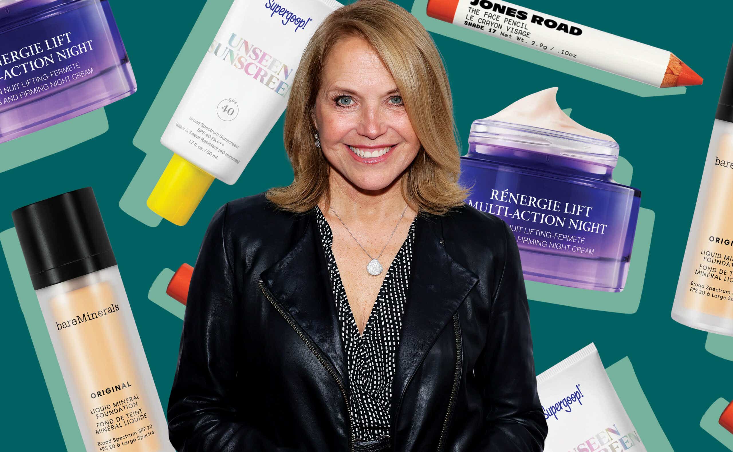 Katie Couric's Favorite Beauty Products: Mascara, Eyeliner, Moisturizer
