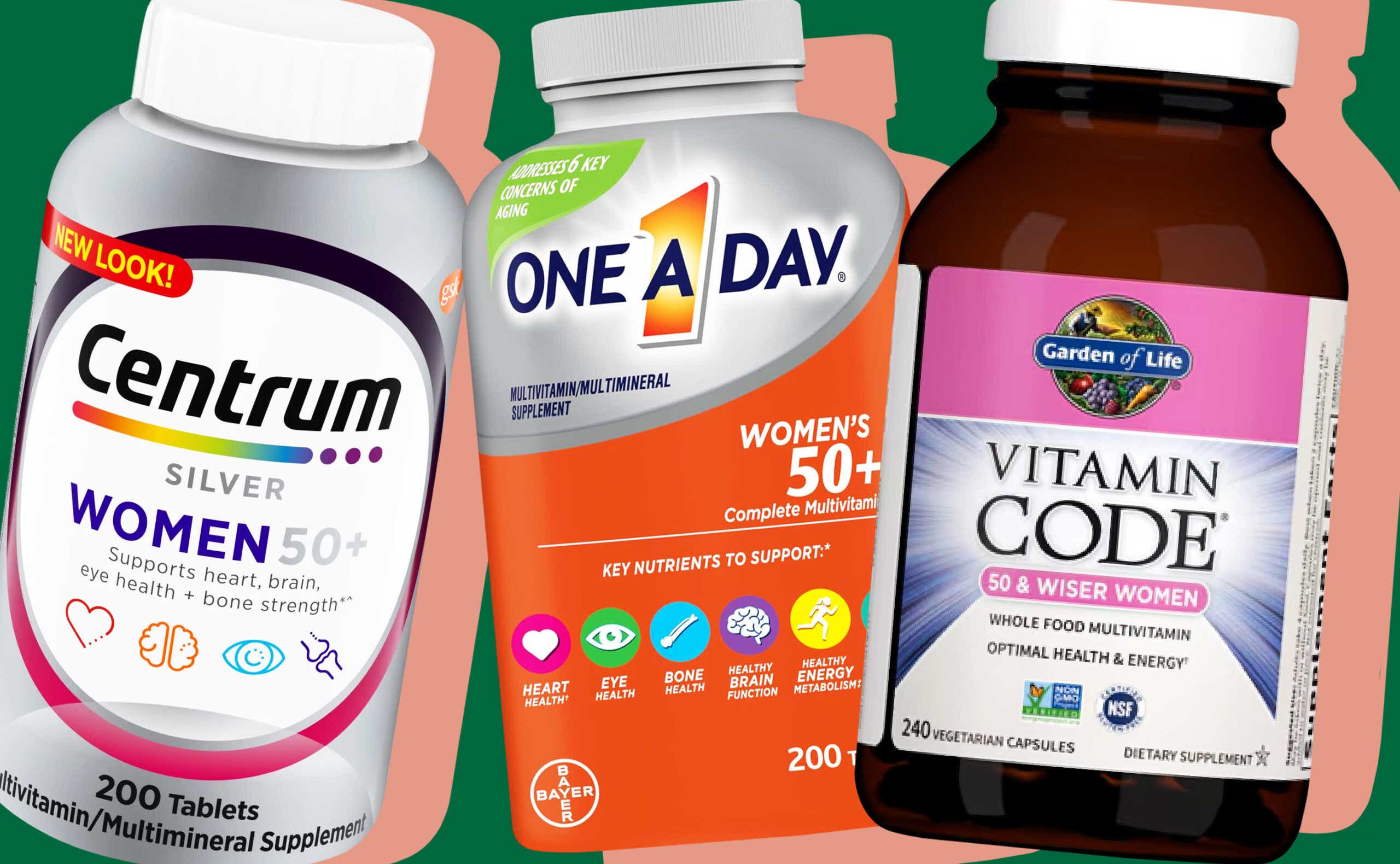 Best Multivitamins for Women Over 50, According to Experts | KCM