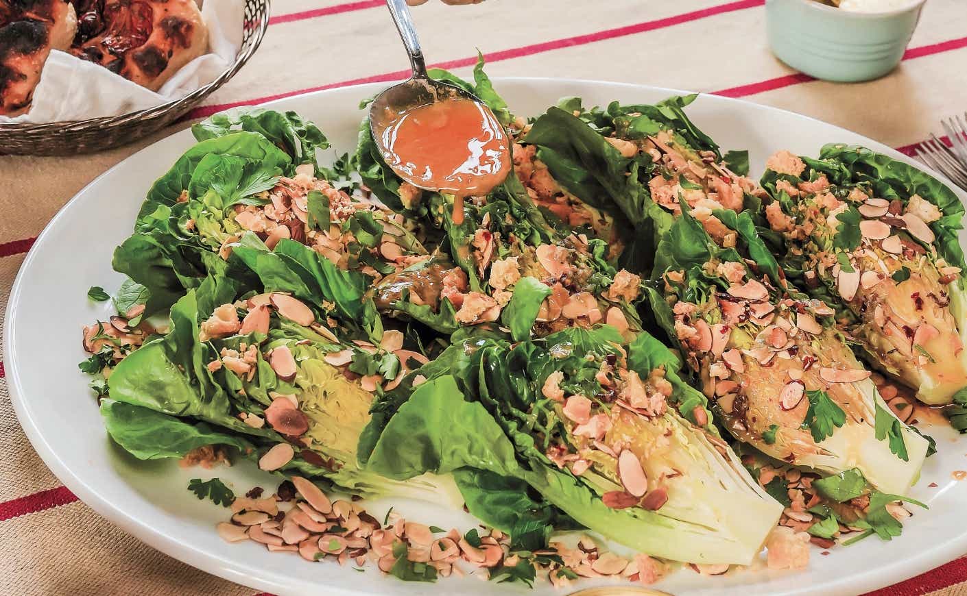 Homemade & Simple Little Gem Salad Recipe from Foodie Chef