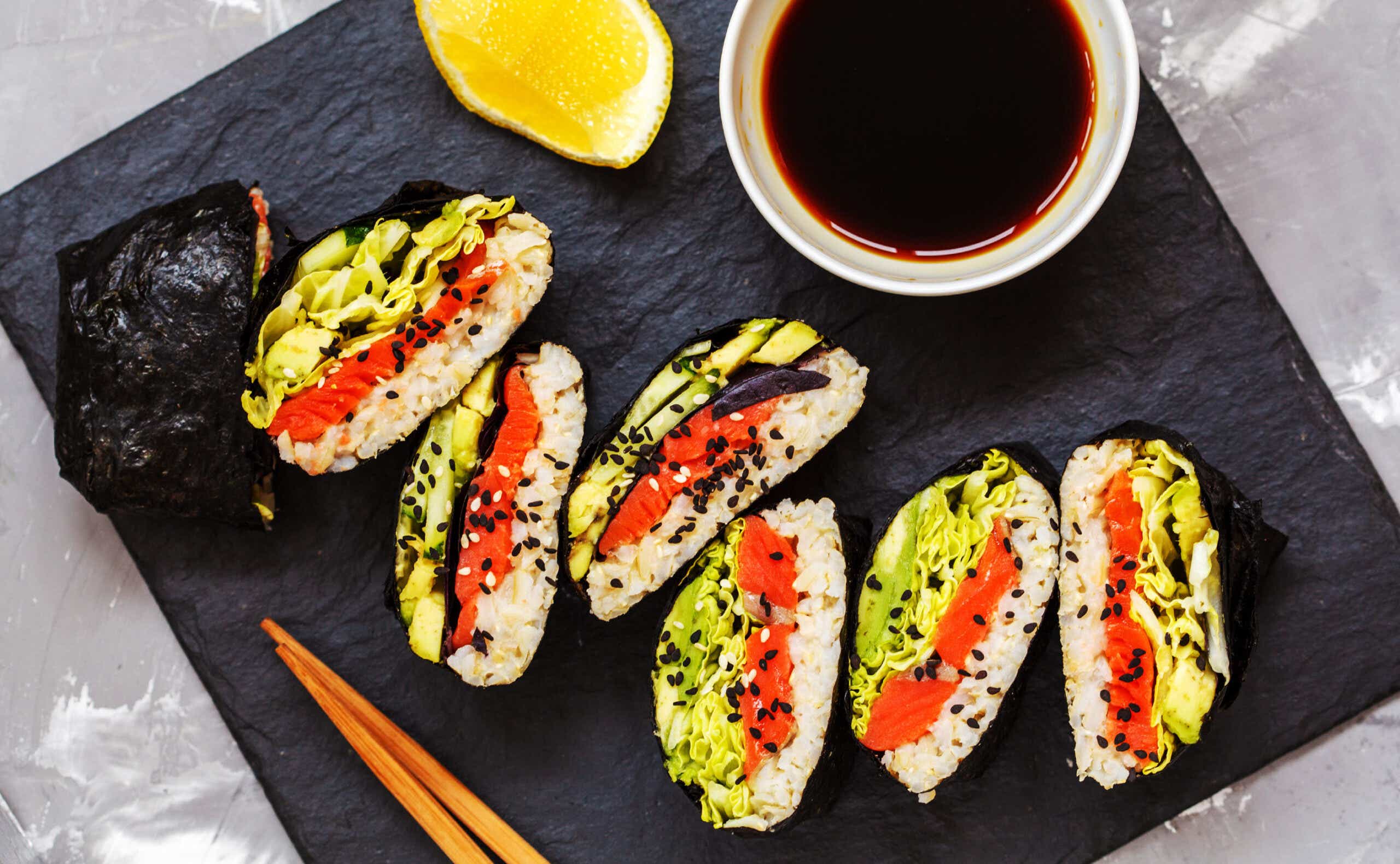Andrea Buckett's Easy Sushi Sandwich Recipe | KCM
