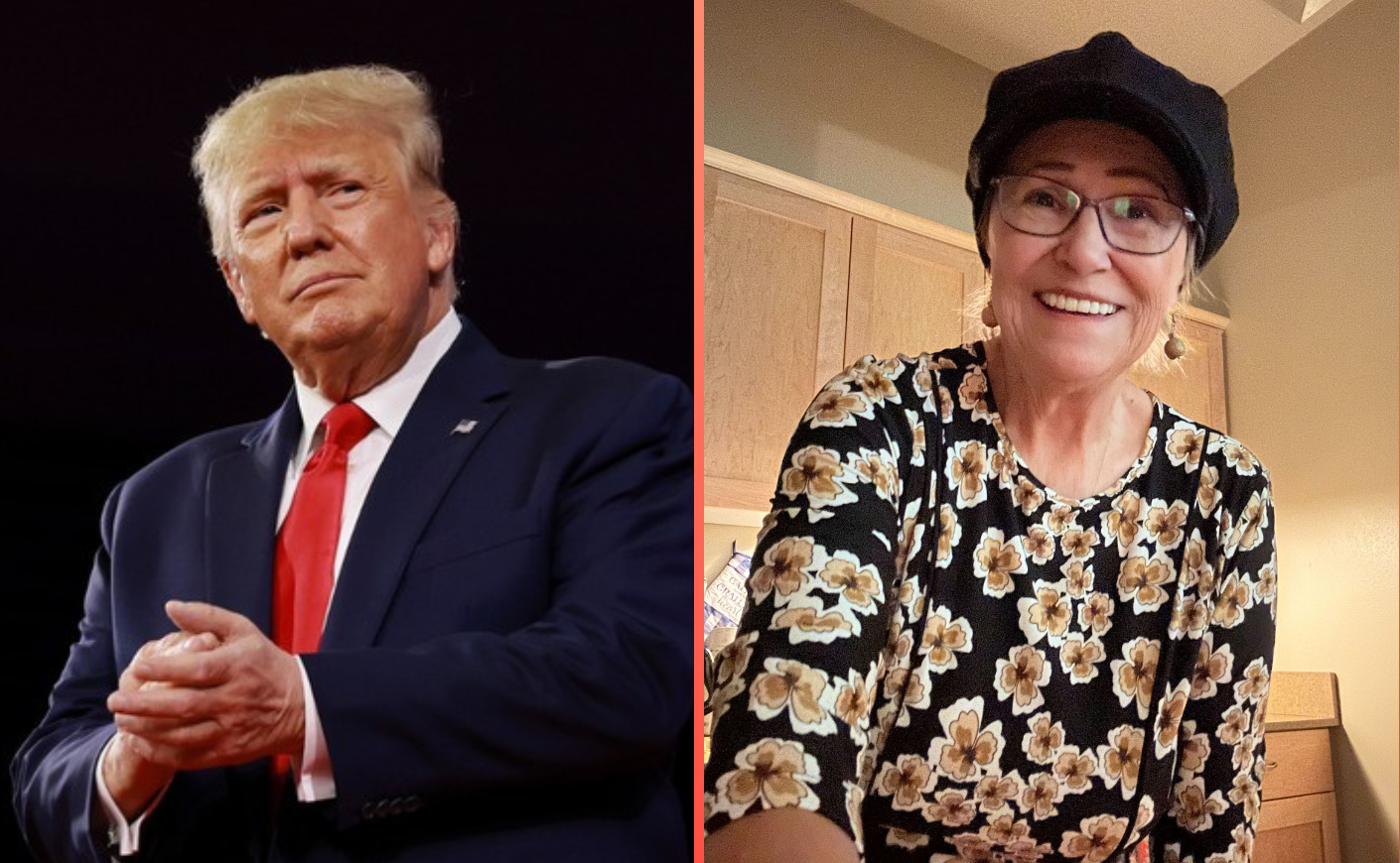 "MAGA Granny" Pamela Hemphill Interview with Katie Couric
